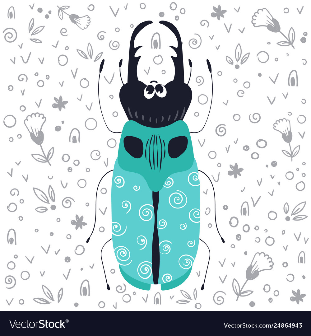 Cartoon bugs Royalty Free Vector Image - VectorStock