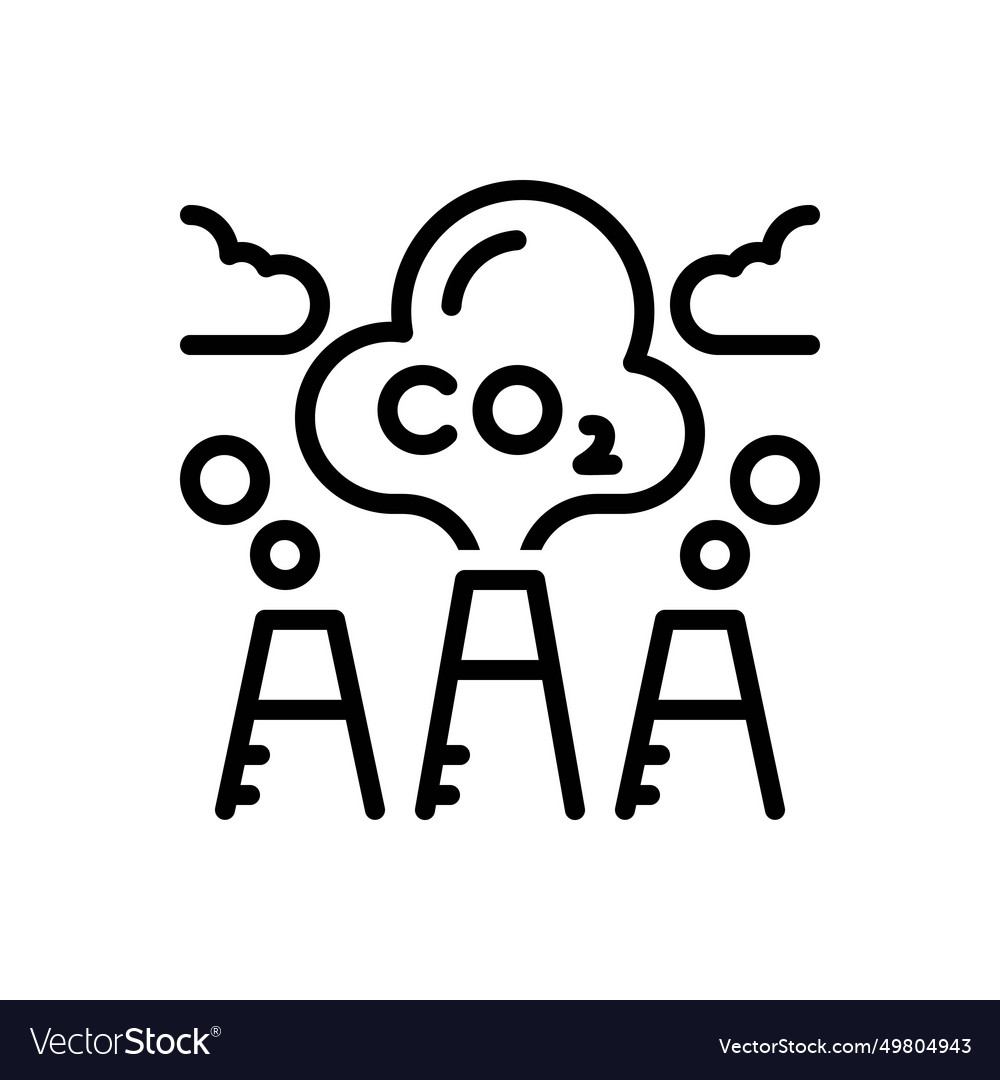 Reduce co2 Royalty Free Vector Image - VectorStock