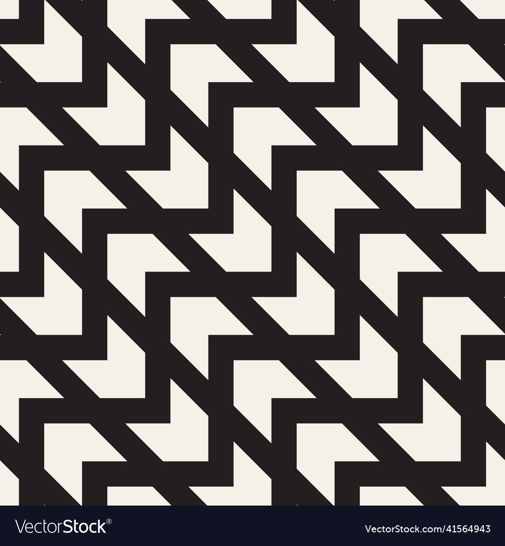 Seamless pattern repeating geometric elements Vector Image