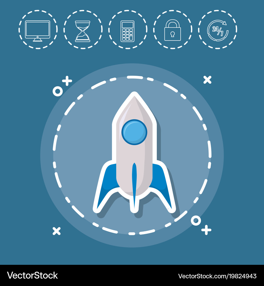 Shopping online design Royalty Free Vector Image