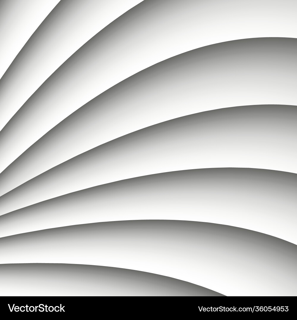 Abstract geometric design white and gray color Vector Image