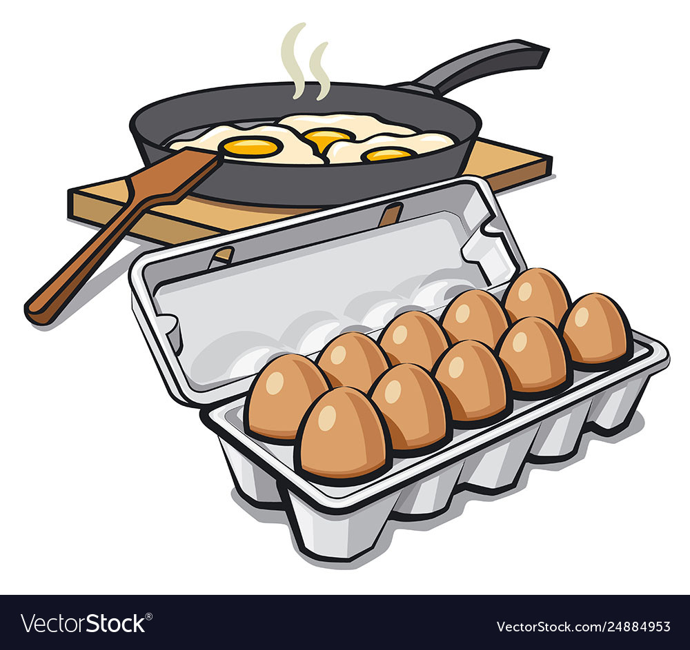 Eggs packaging Royalty Free Vector Image - VectorStock