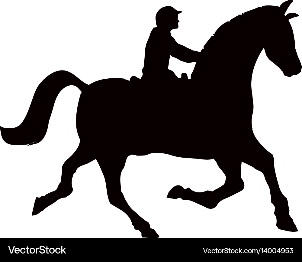 Horse riding equestrian sport Royalty Free Vector Image