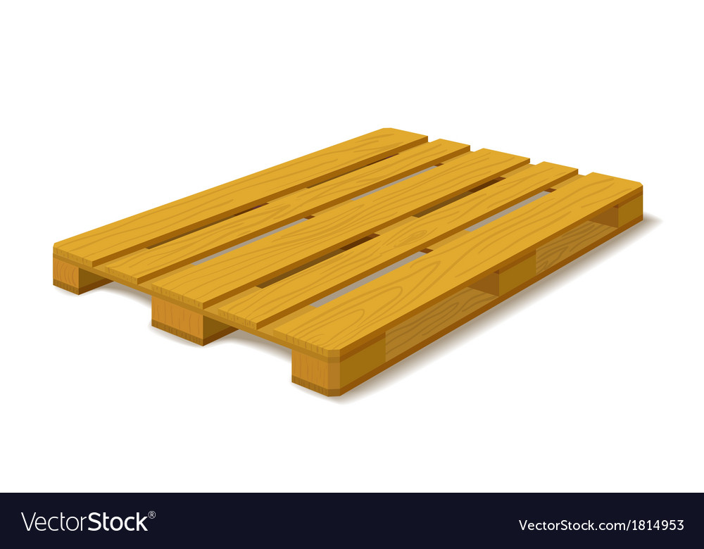 Pallet Royalty Free Vector Image - VectorStock