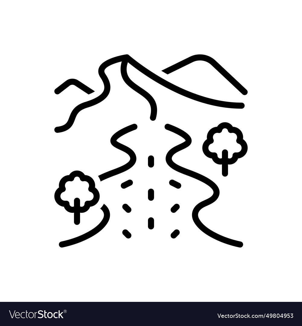 Riverside Royalty Free Vector Image - VectorStock