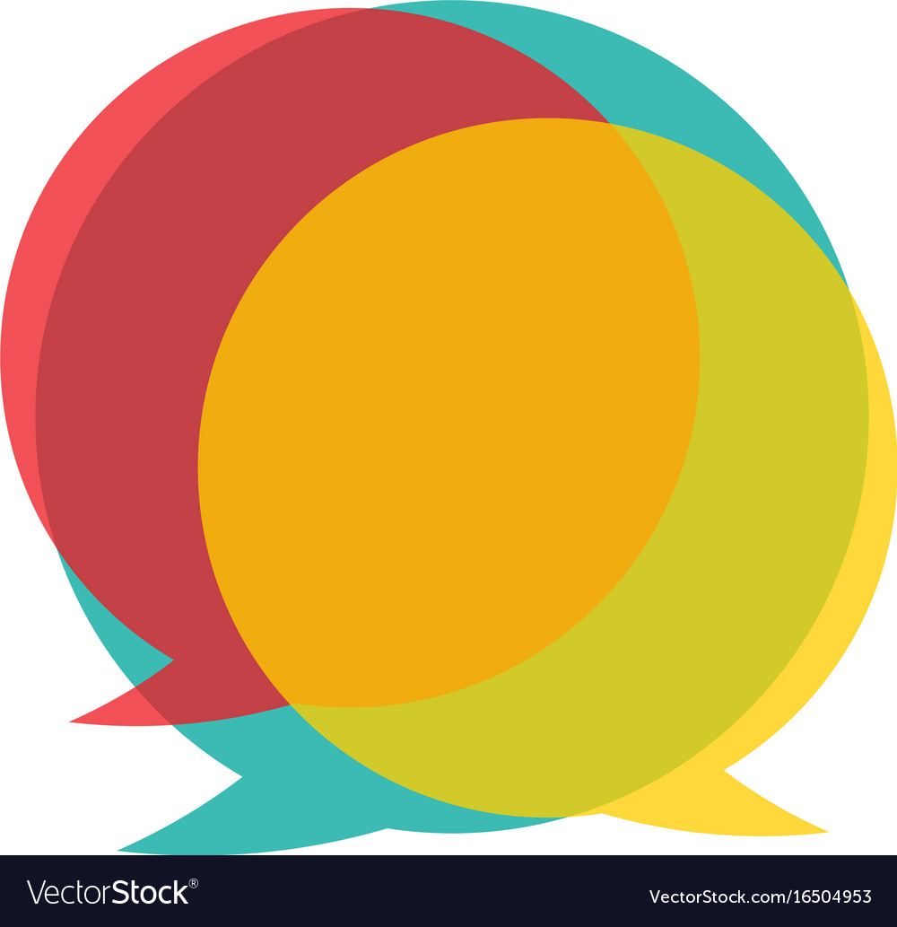 Talk bubble Royalty Free Vector Image - VectorStock