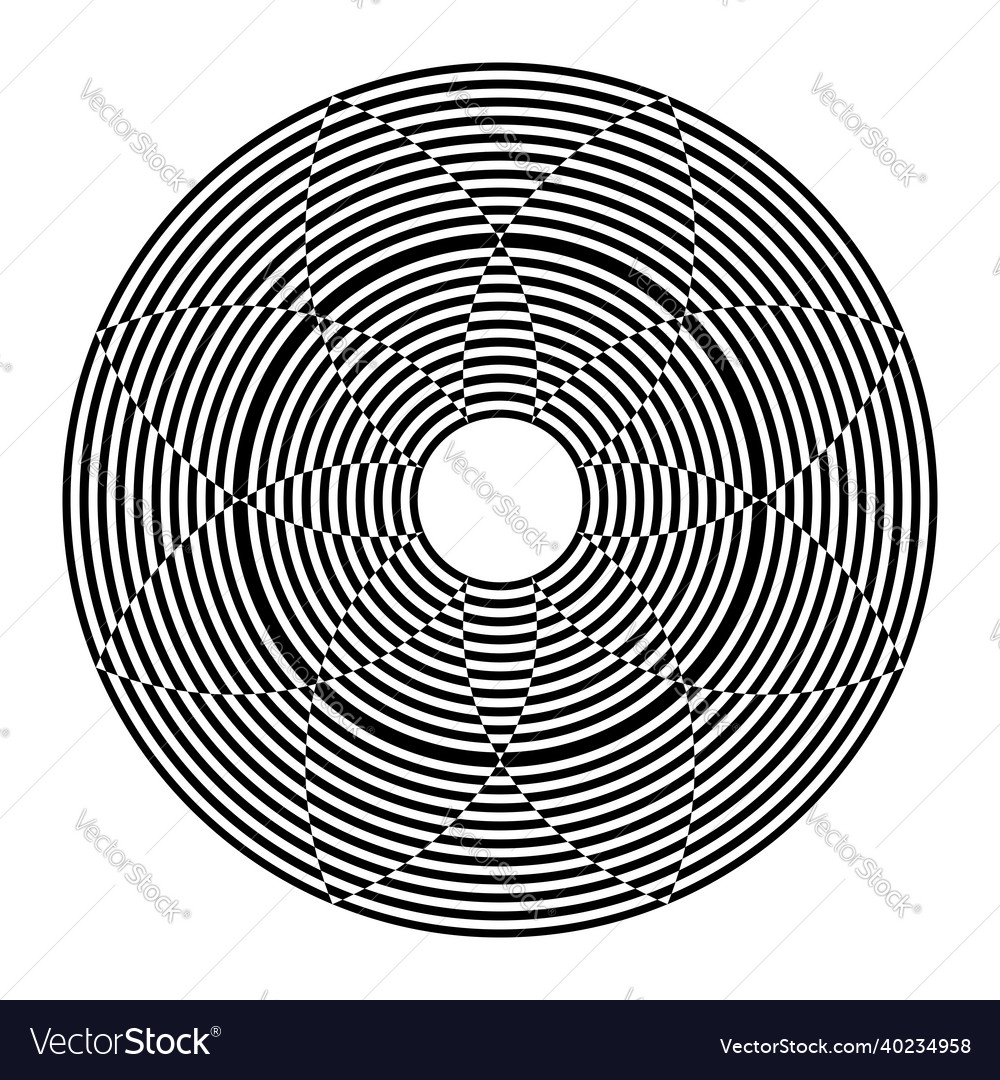 Circle patten Royalty Free Vector Image - VectorStock
