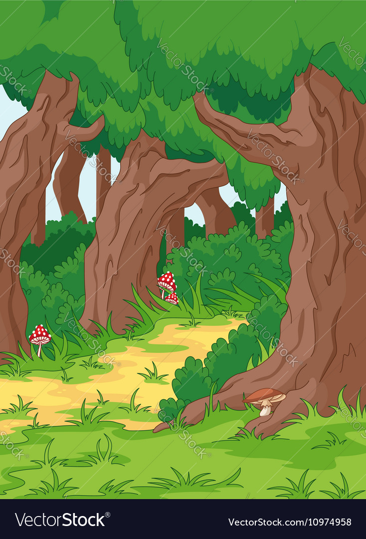 Forest Royalty Free Vector Image - VectorStock