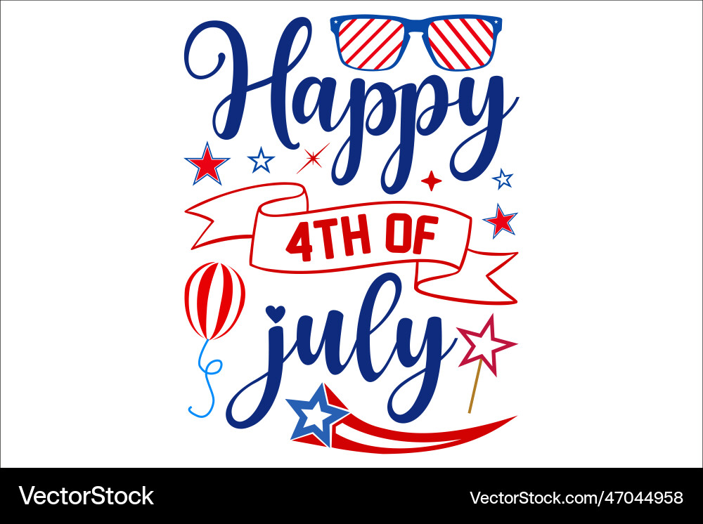 Fourth of July Celebration Royalty Free Vector Image