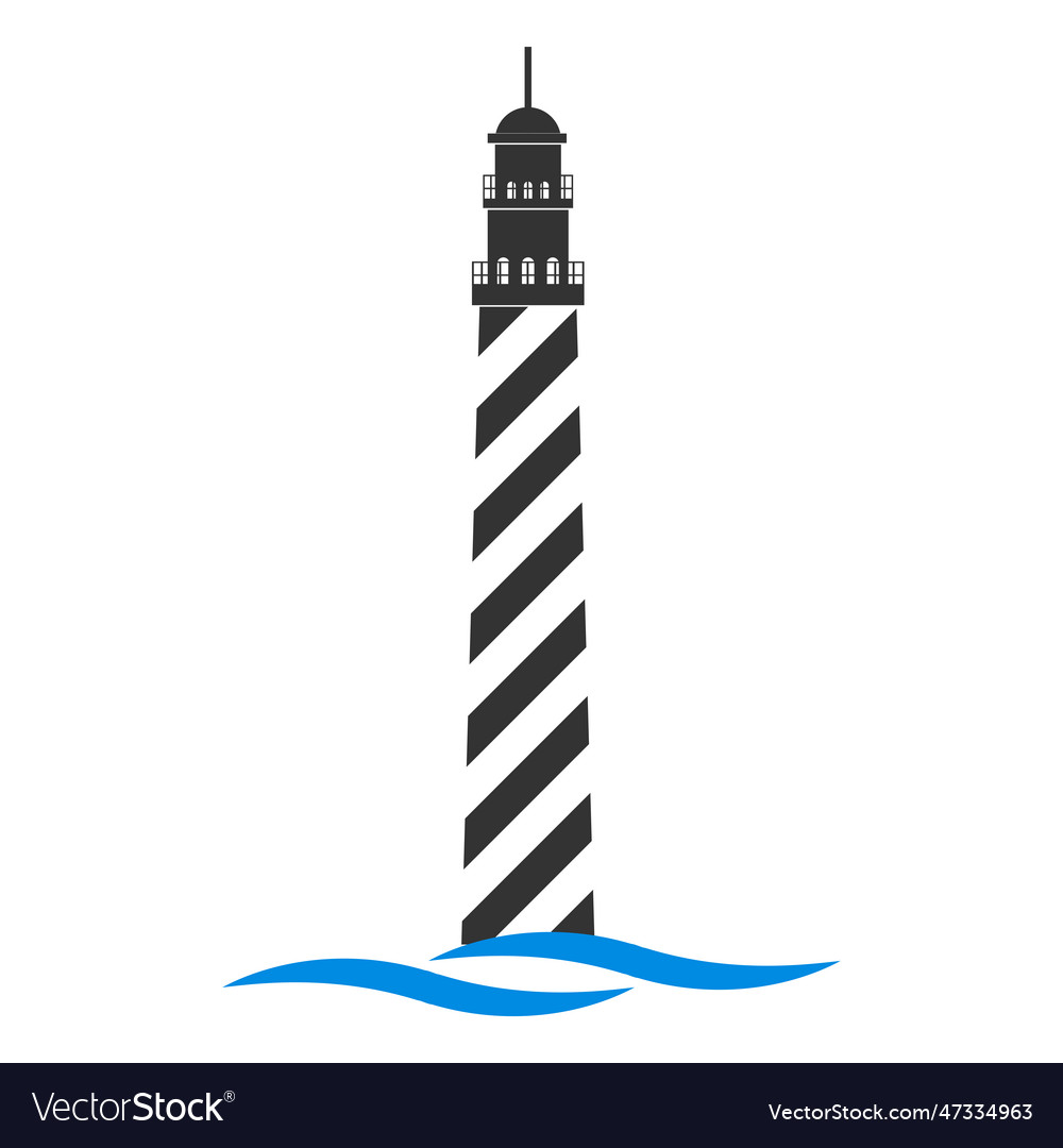 Lighthouse icon Royalty Free Vector Image - VectorStock