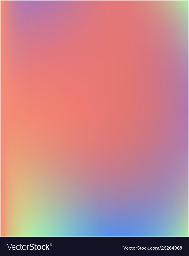 Gradient mesh painted in different colors Vector Image