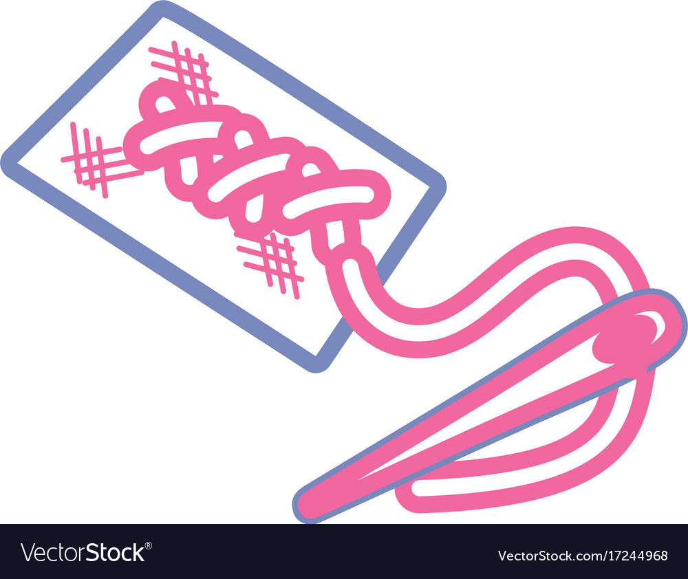 Neddle Royalty Free Vector Image - VectorStock