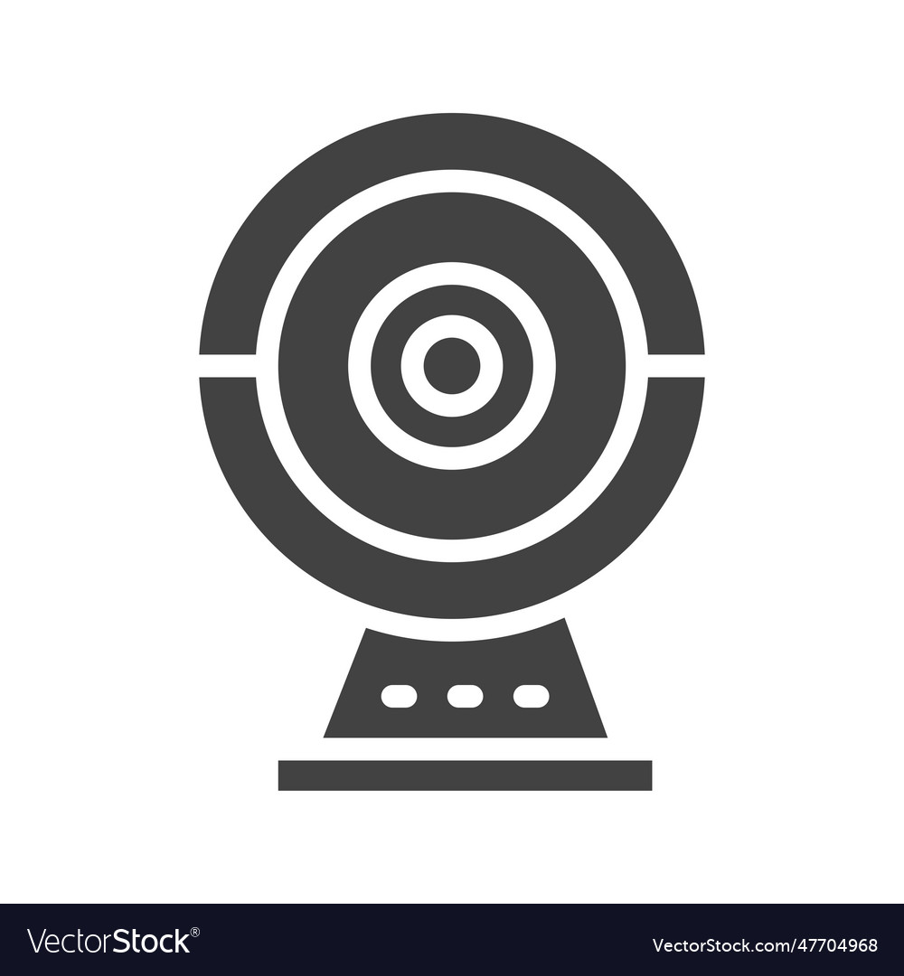 Web camera icon image Royalty Free Vector Image