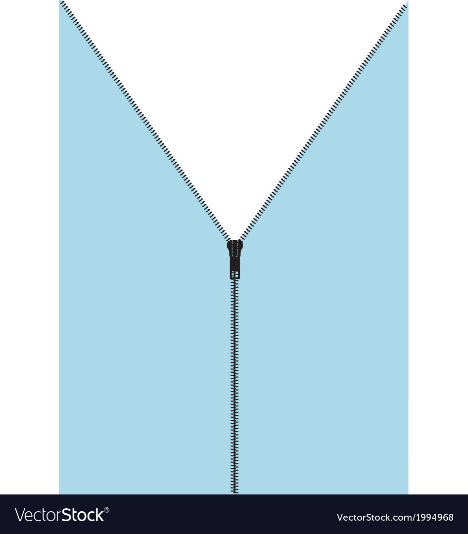 Zipper Royalty Free Vector Image - VectorStock