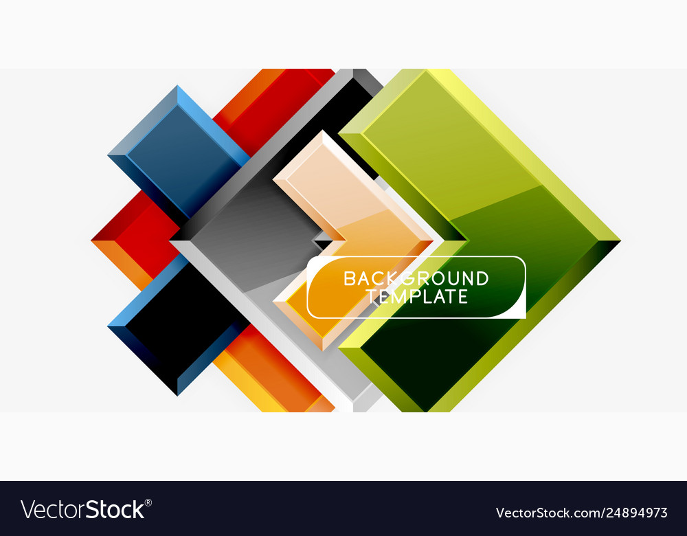 Abstract arrows composition background Royalty Free Vector
