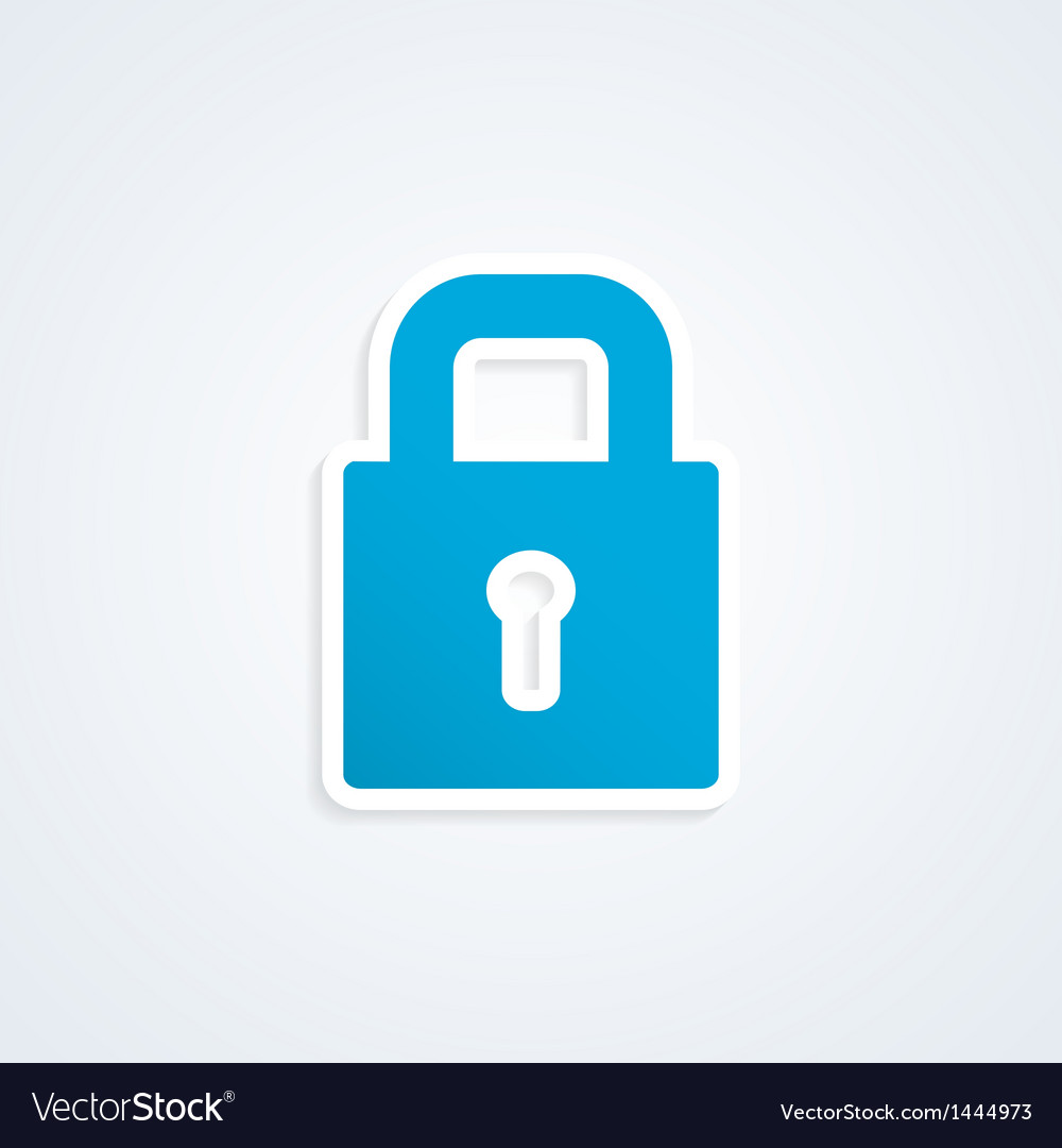 Lock icon Royalty Free Vector Image - VectorStock