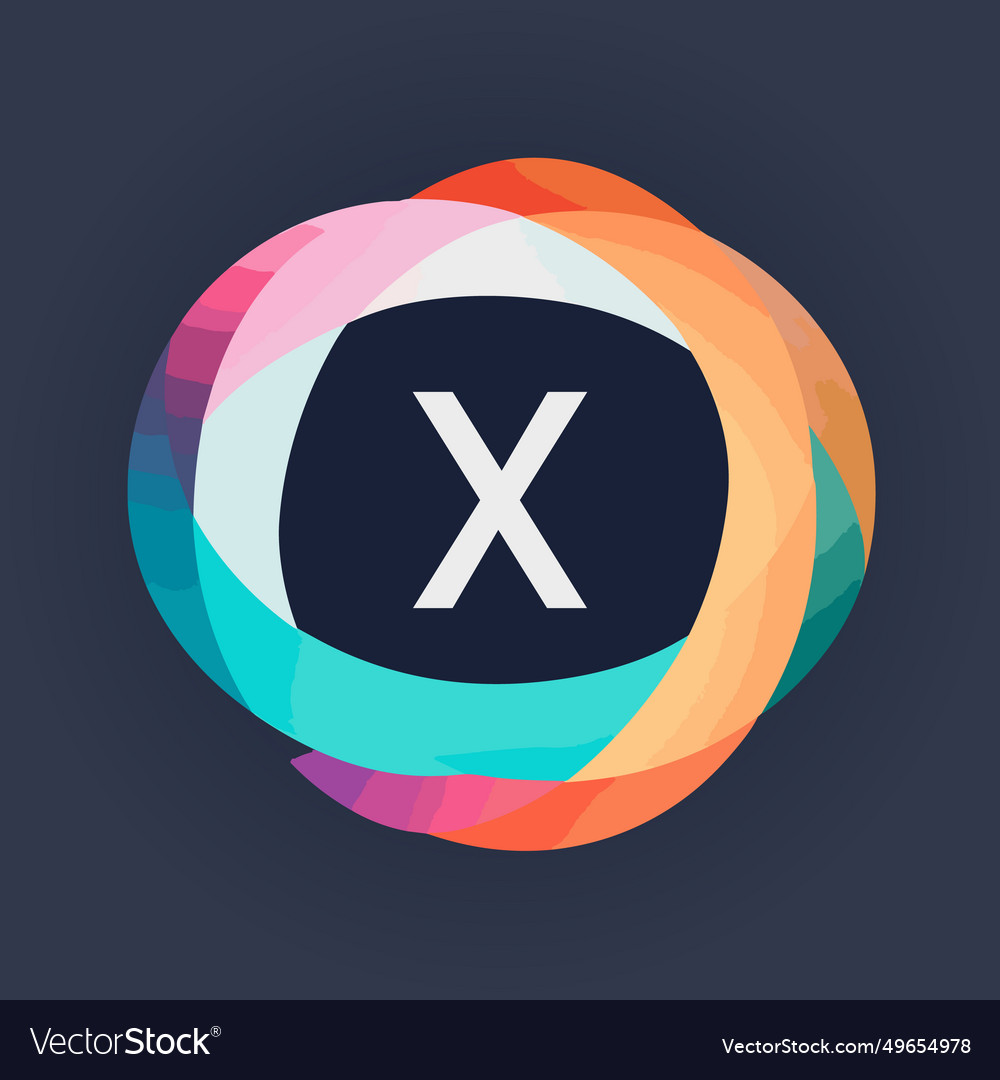 Api integration services filled gradient initial Vector Image