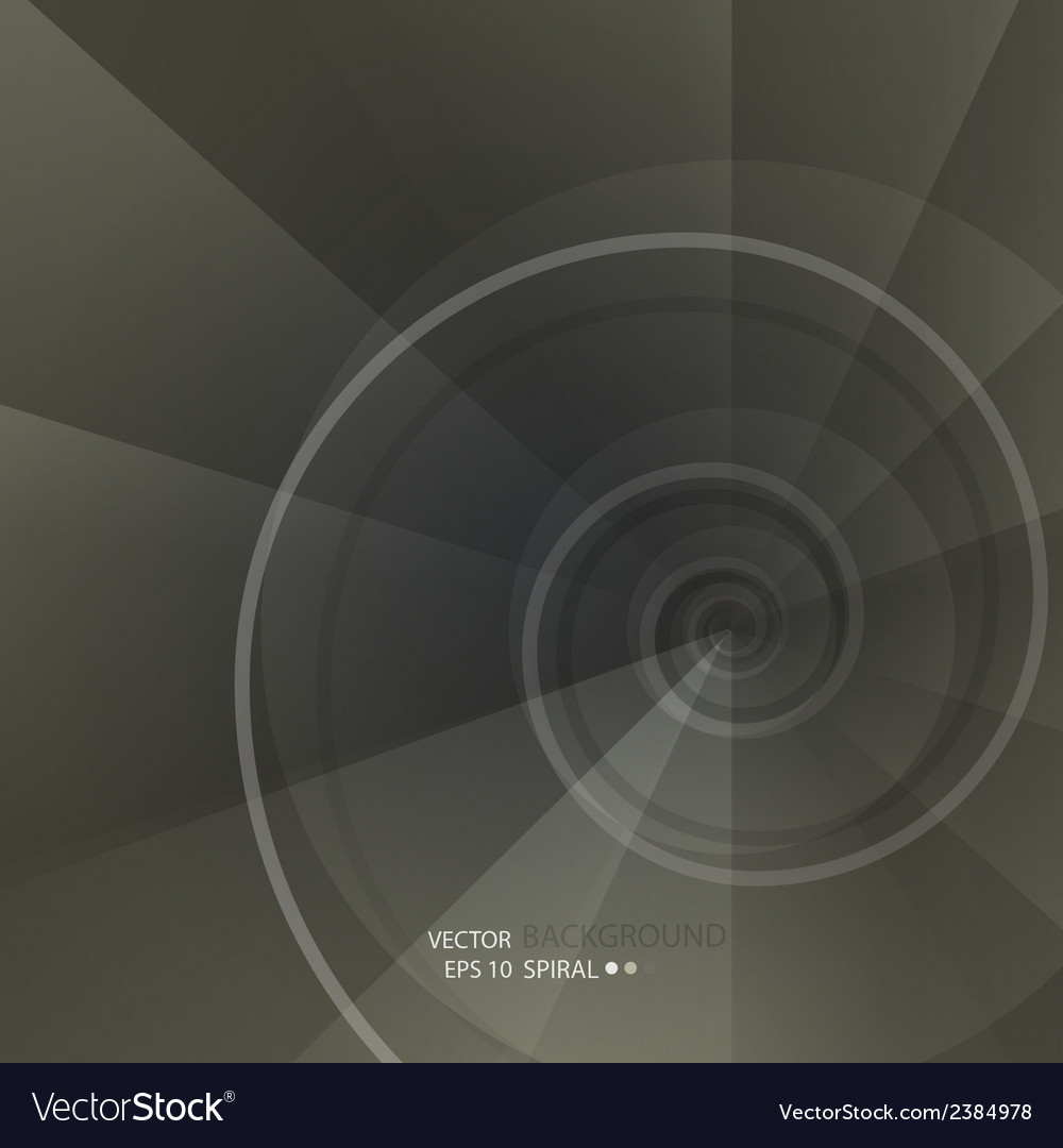 Background with spiral vortex Royalty Free Vector Image