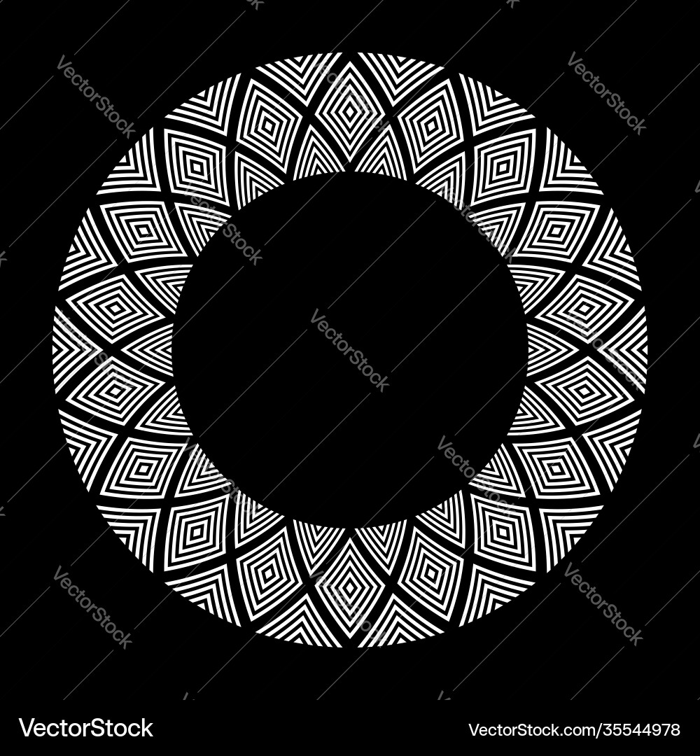 Circle frame Royalty Free Vector Image - VectorStock