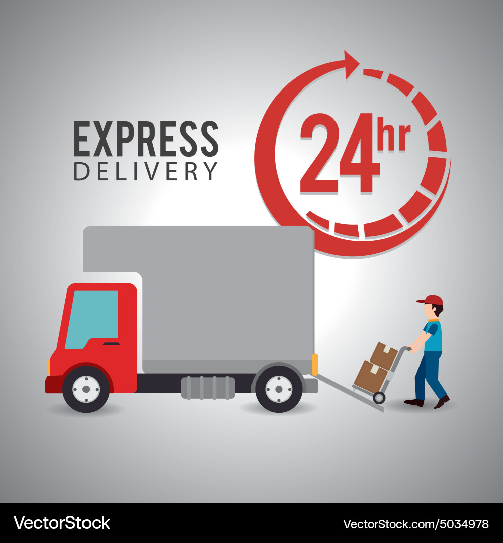 Delivery design Royalty Free Vector Image - VectorStock