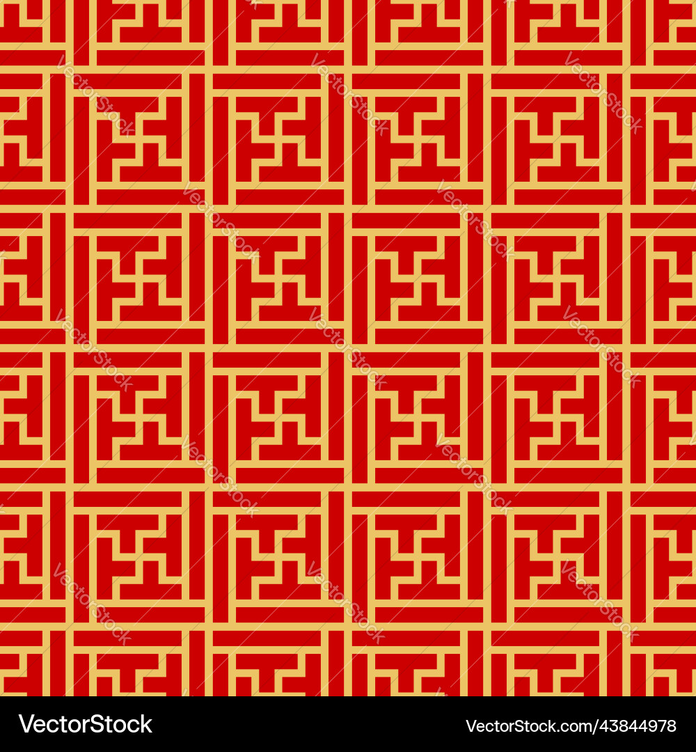 Korean japanese ornament seamless pattern tile Vector Image