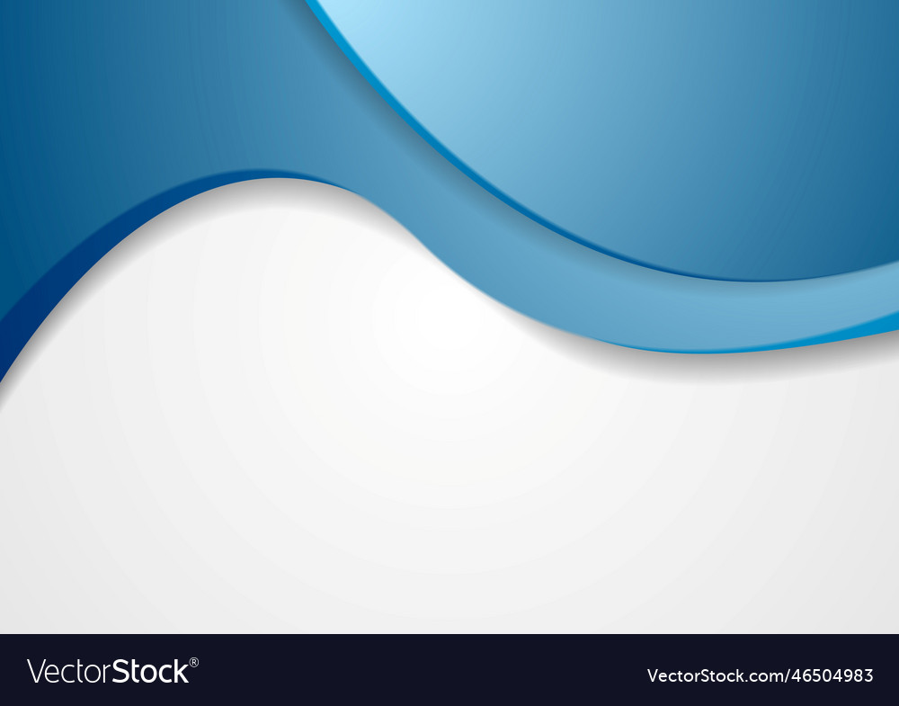 Abstract wavy background Royalty Free Vector Image