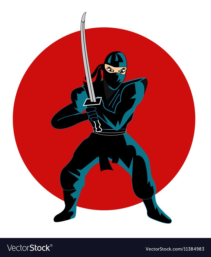 Ninja Royalty Free Vector Image - VectorStock