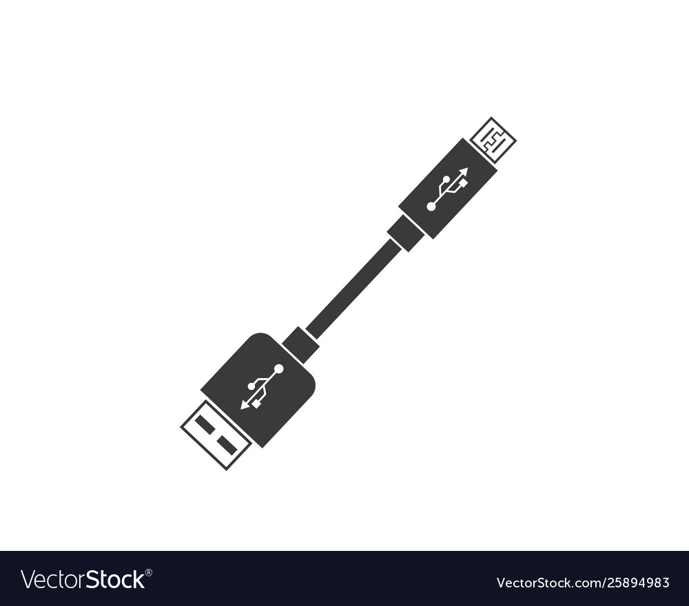 Usb icon Royalty Free Vector Image - VectorStock