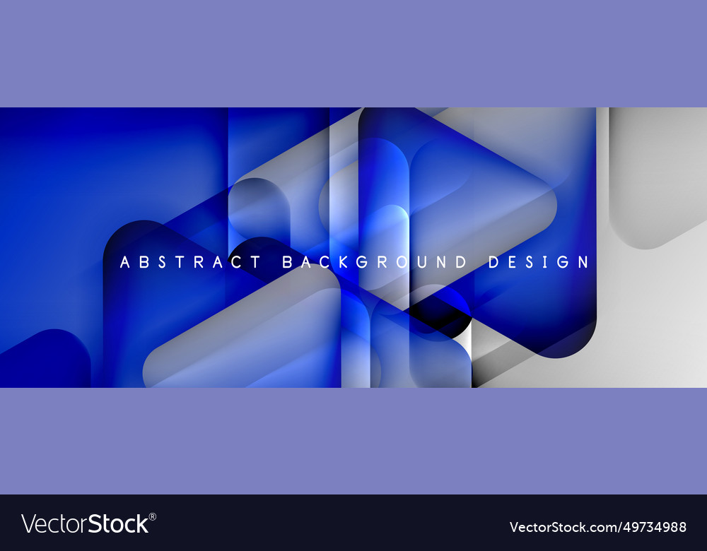 Shadow and light triangle background dynamic Vector Image