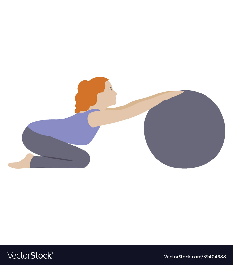 Workout exercise Royalty Free Vector Image - VectorStock