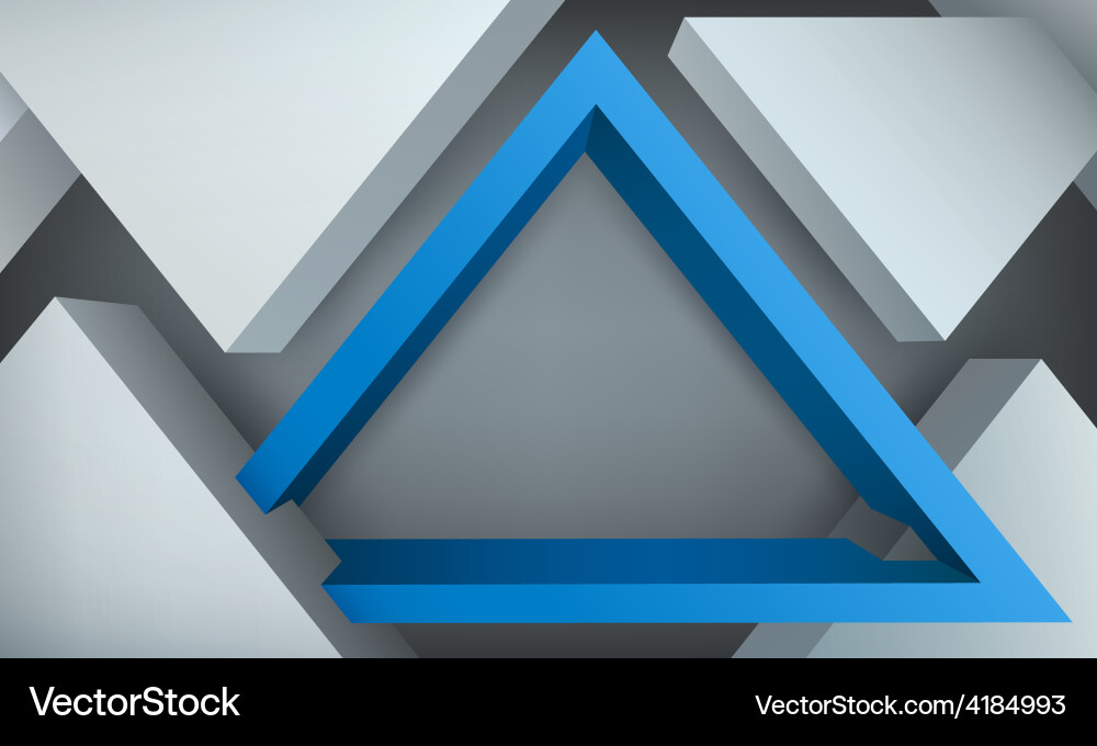 Abstract 3d with place Royalty Free Vector Image