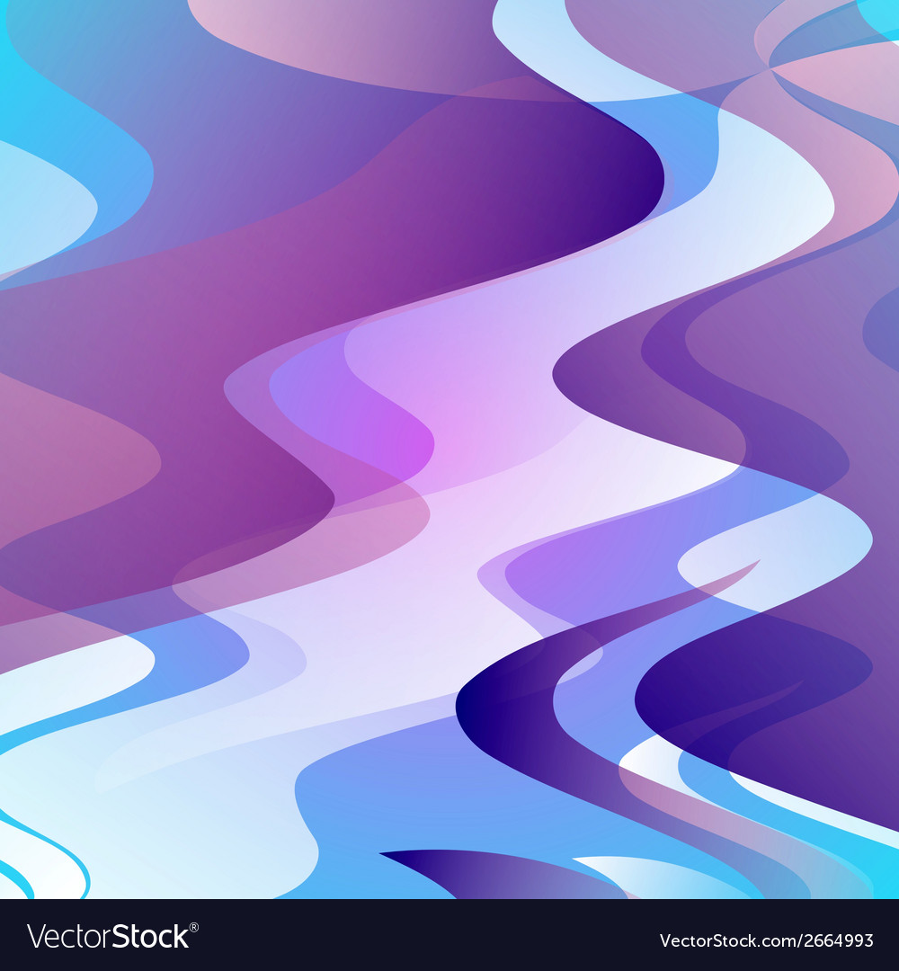 Abstract wavy background Royalty Free Vector Image