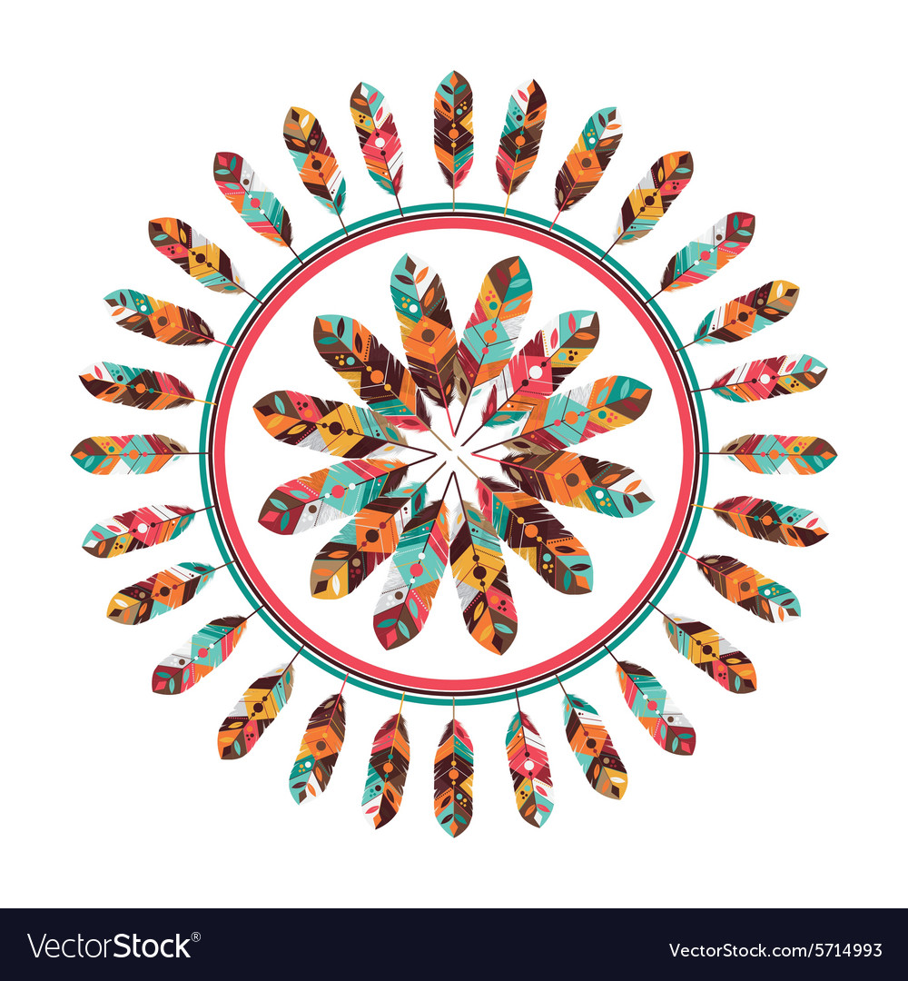 Boho design Royalty Free Vector Image - VectorStock