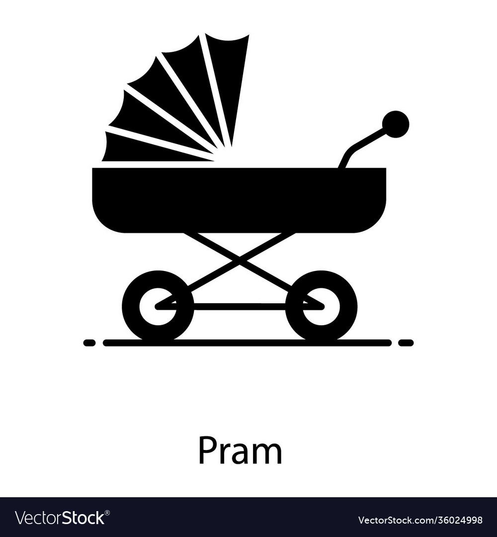 Pram Royalty Free Vector Image - VectorStock