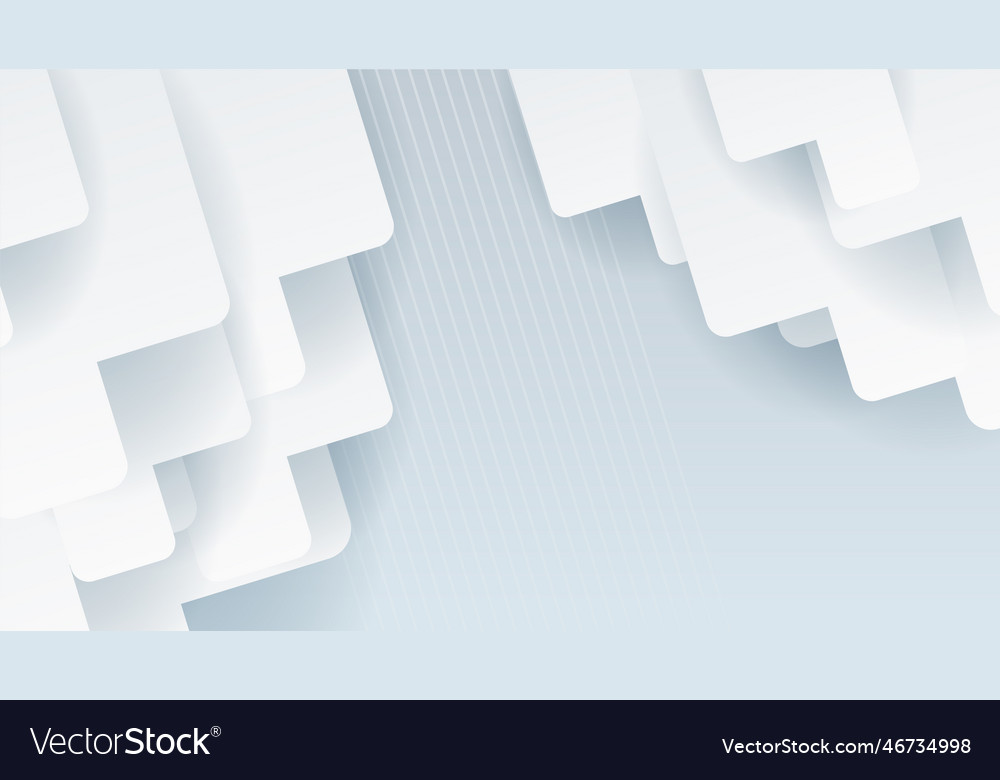 White abstract modern background design Royalty Free Vector