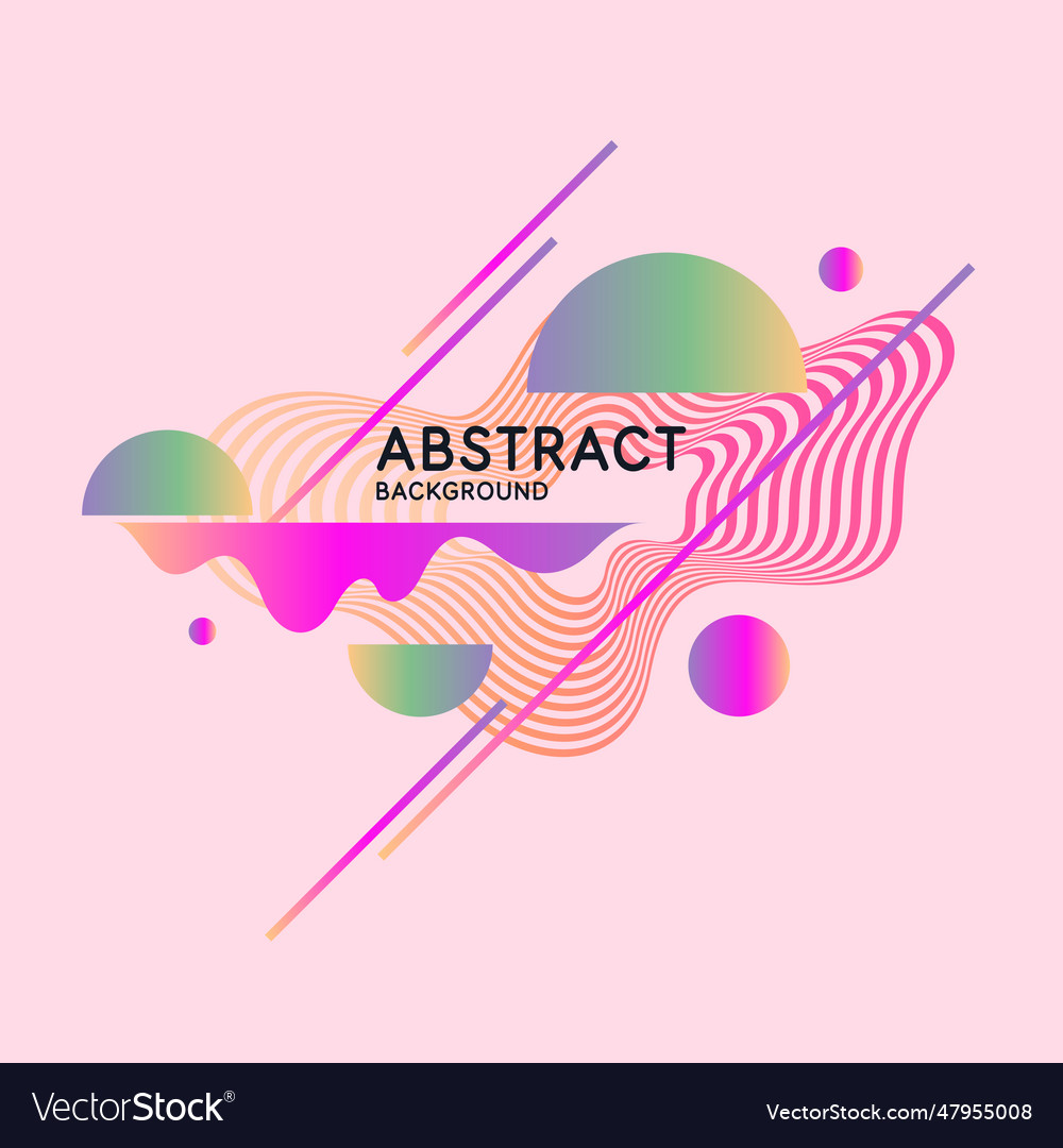 Abstract background with simple elements an image Vector Image