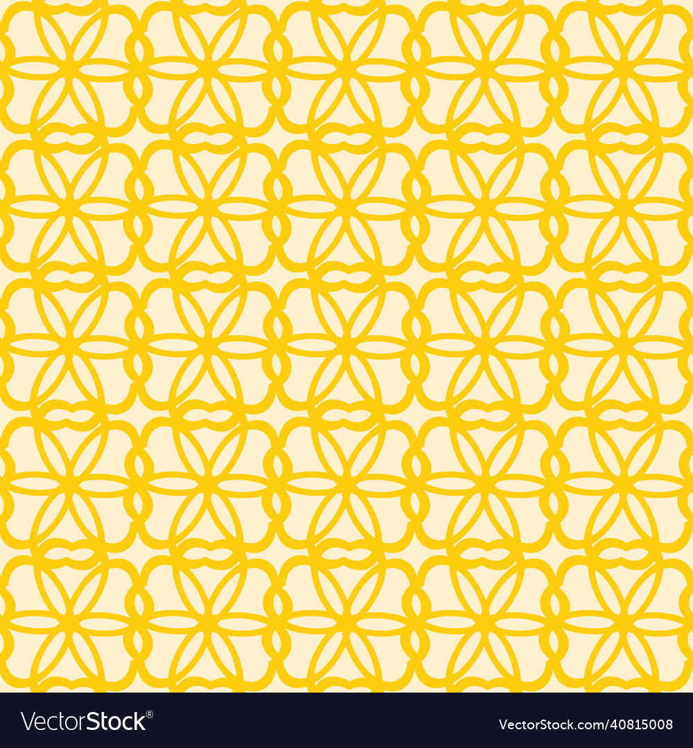 Yellow pattern Royalty Free Vector Image - VectorStock