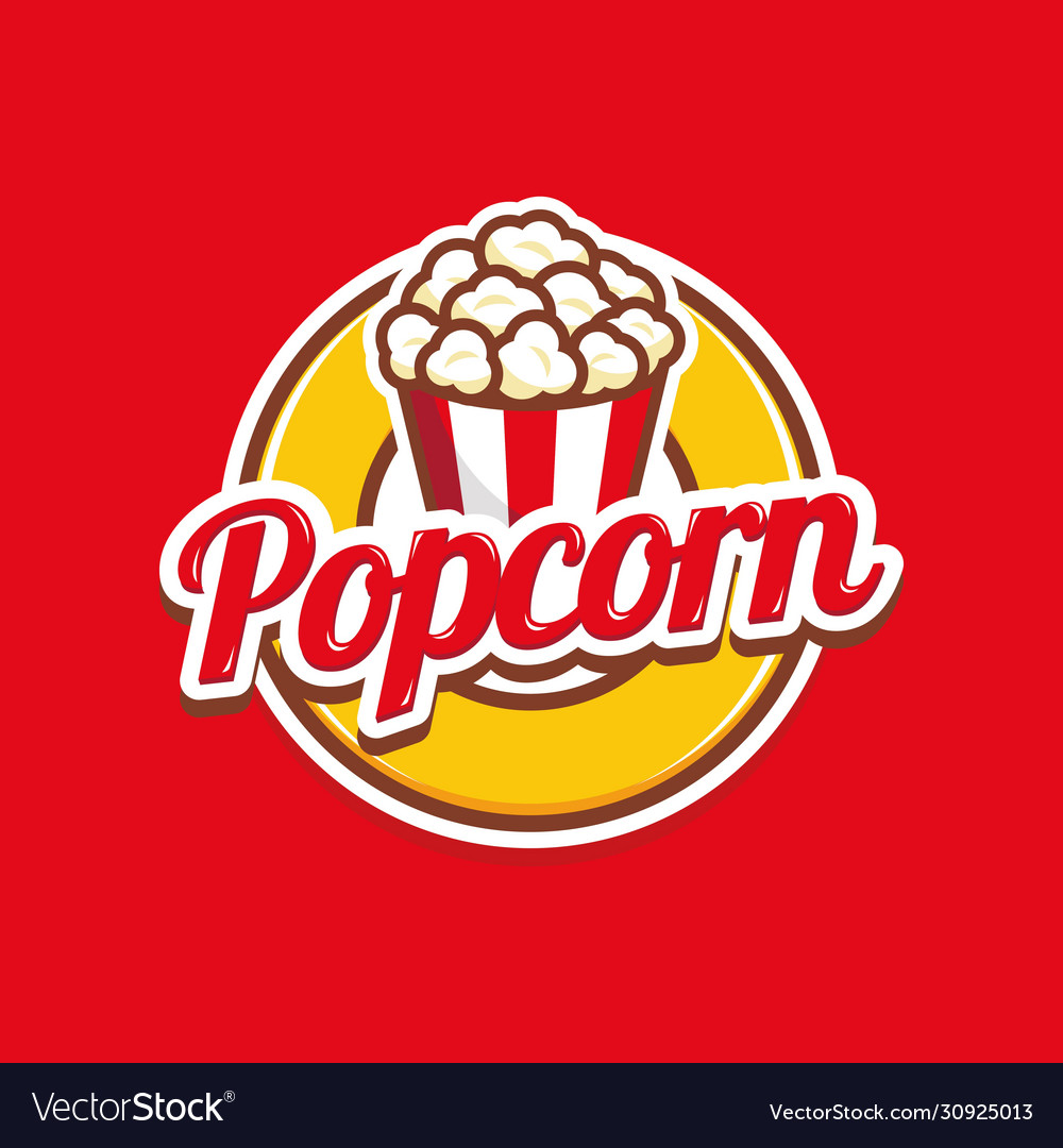 Popcorn Royalty Free Vector Image - VectorStock