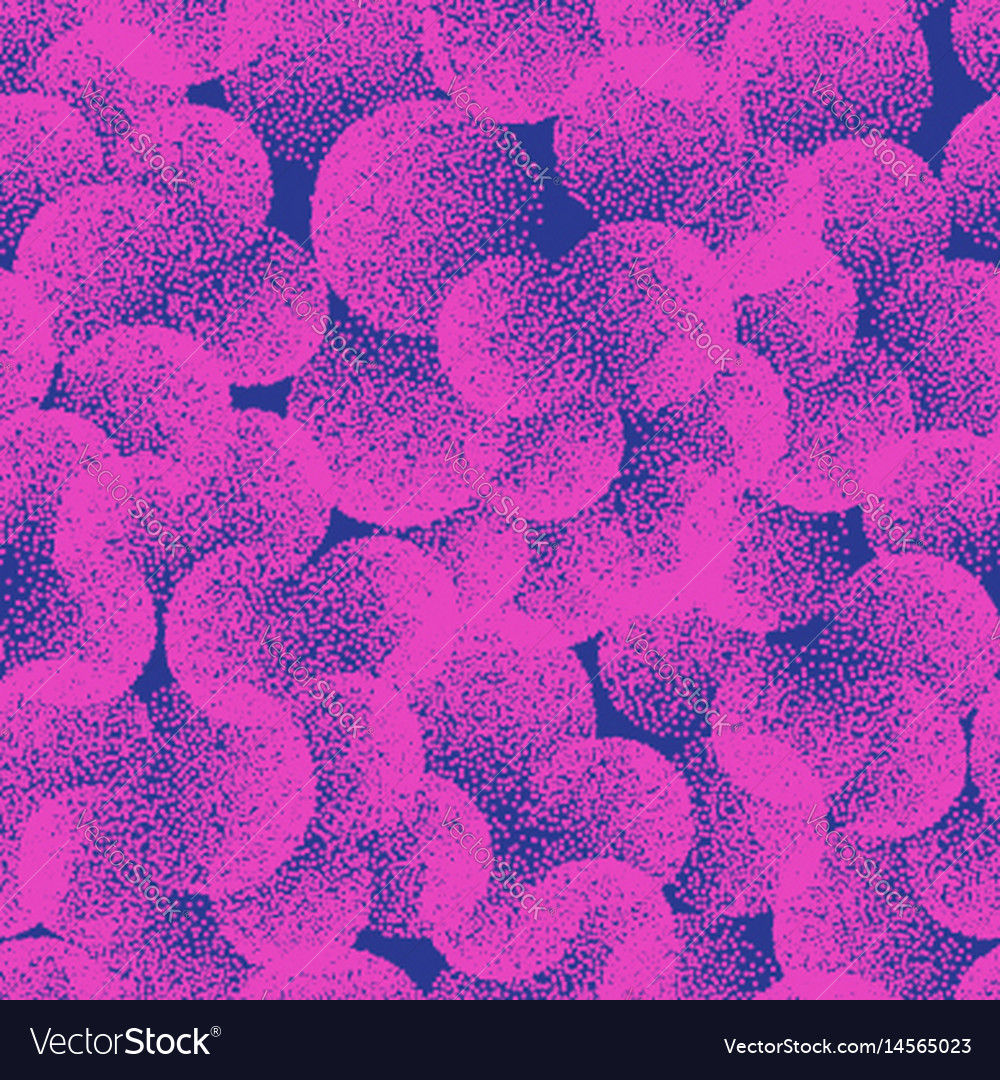 Abstract Stippled Weird Seamless Pattern Vector Image