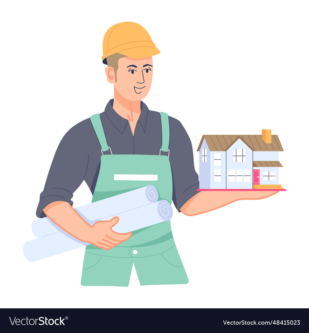 Architect Royalty Free Vector Image - VectorStock