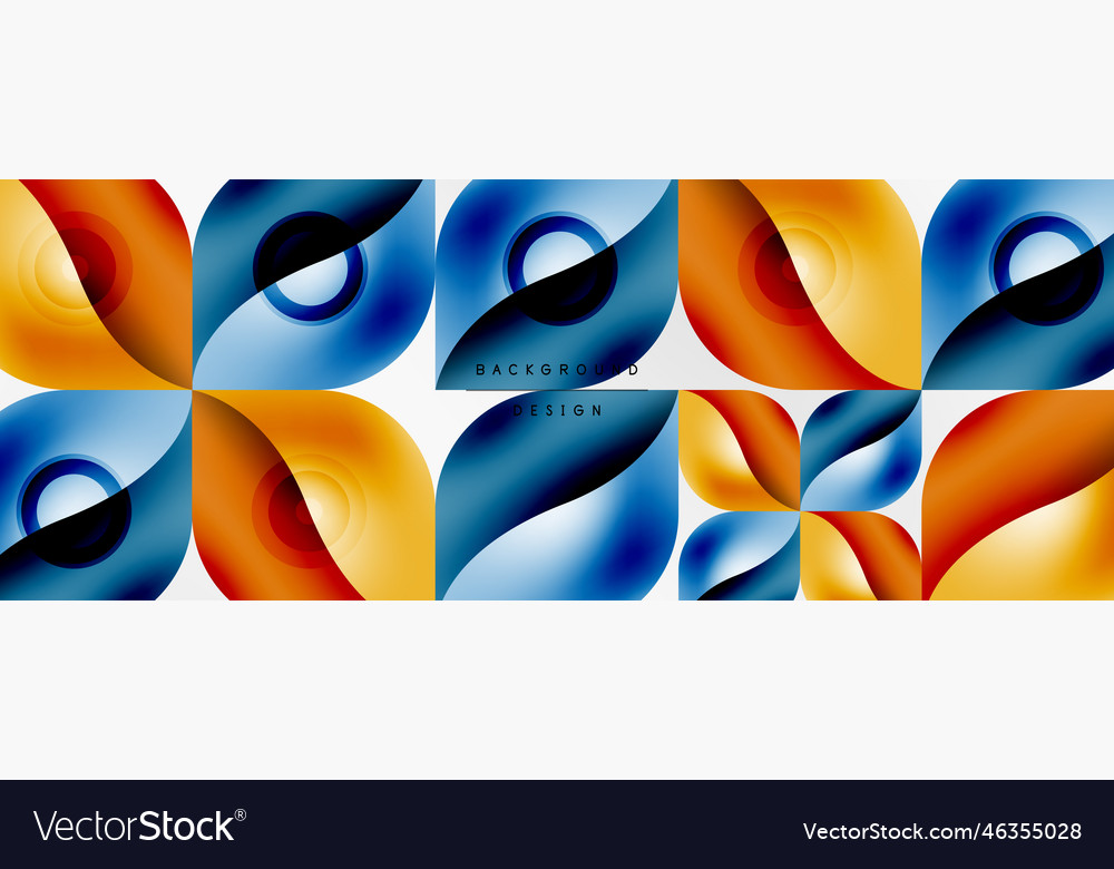 Abstract geometric background techno Royalty Free Vector
