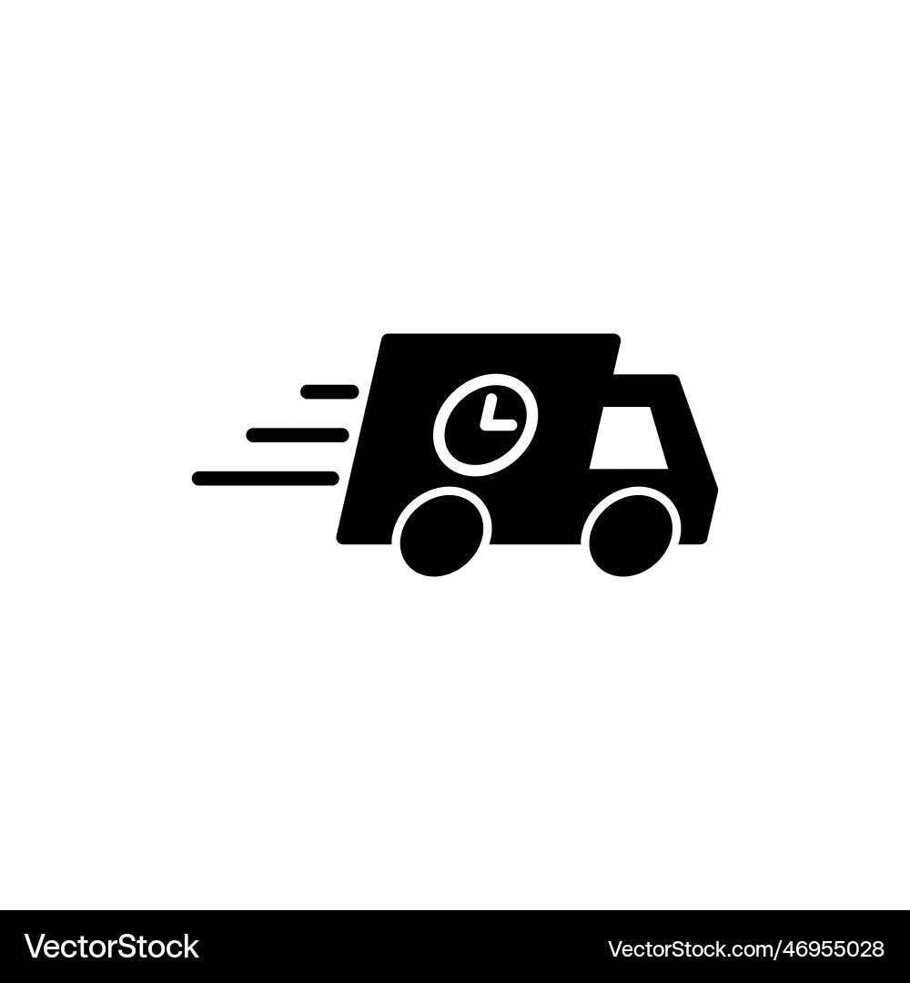 Delivery icon shipping fast icon Royalty Free Vector Image