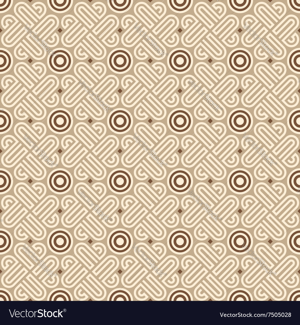 Seamless linear geometric pattern Royalty Free Vector Image