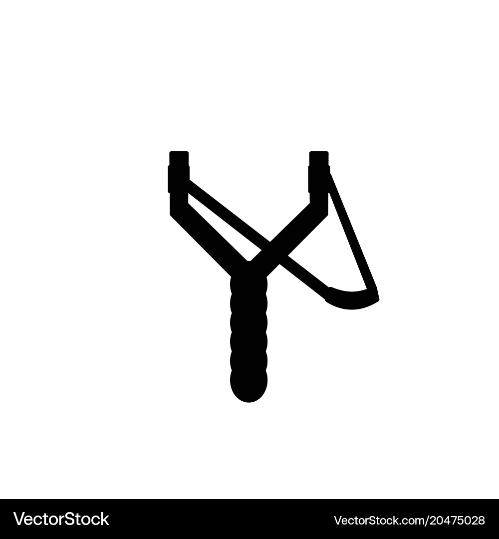Slingshot cartoon Royalty Free Vector Image - VectorStock