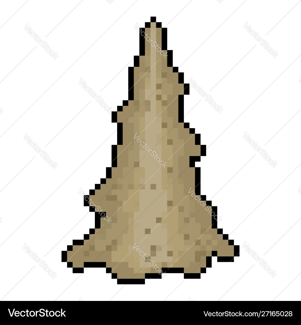Vomit pixel art puke 8 bit retching cartoon Vector Image