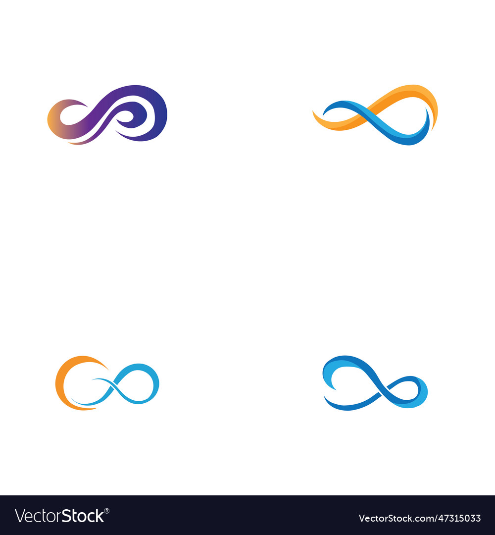 Infinity design Royalty Free Vector Image - VectorStock