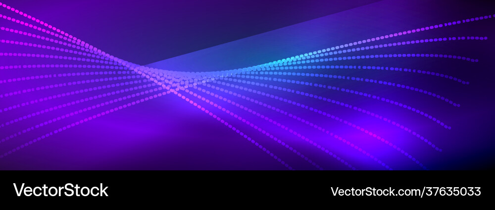 Neon shiny color background with light glowing Vector Image