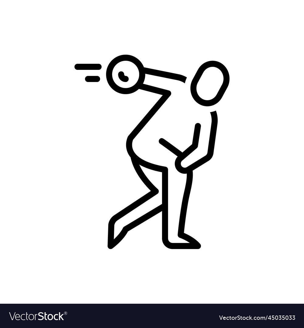 Throwing Royalty Free Vector Image - VectorStock