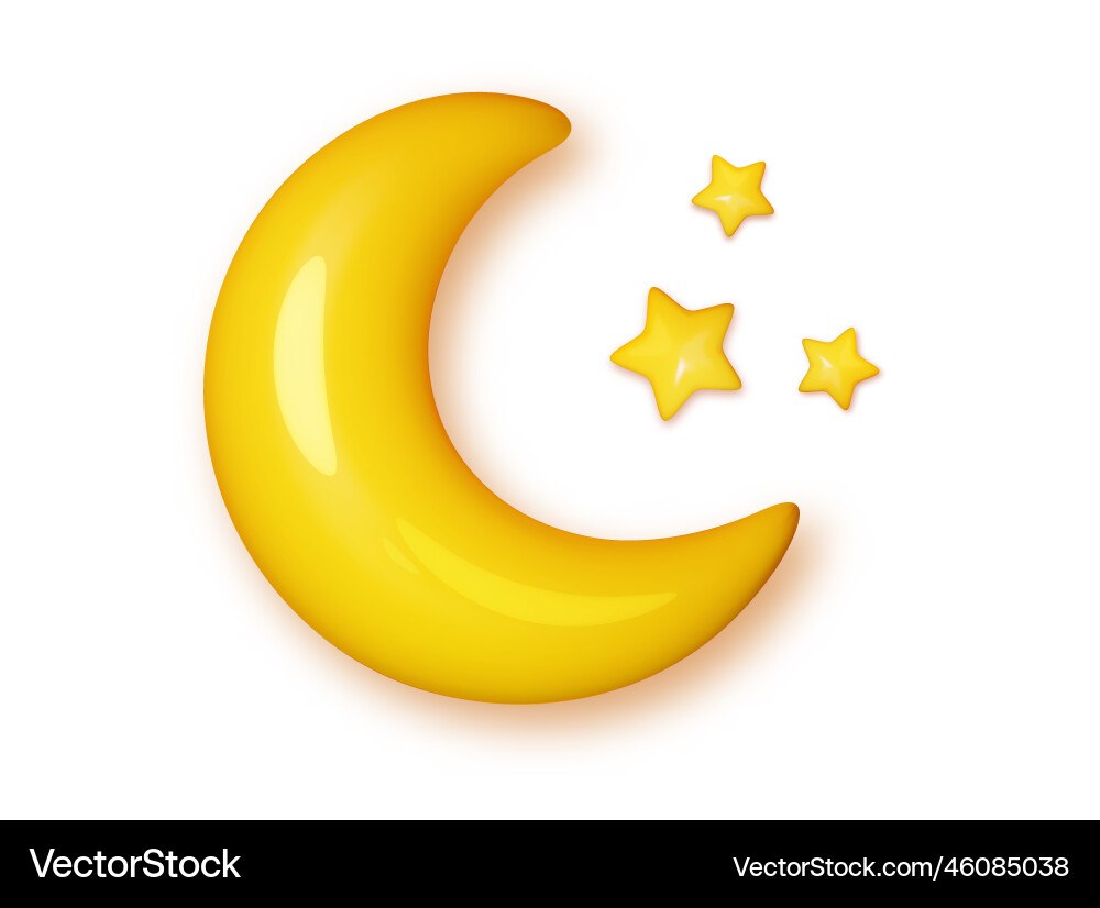 Yellow Moon Emoji
