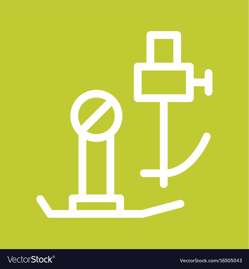 Sewing Machine Parts Royalty Free Vector Image